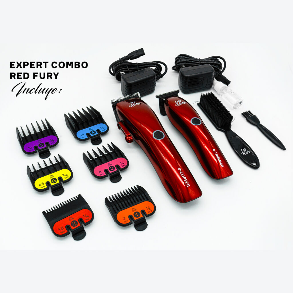 Expert Combo Red Fury + Infinity Shaver - Old Scull